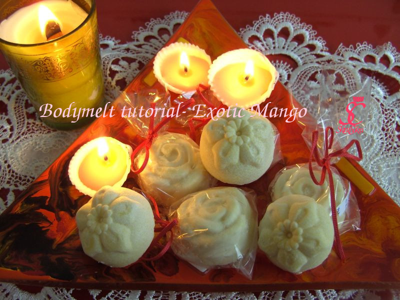 Body Melt tutorial- Exotic Mango - Swettis Beauty Blog